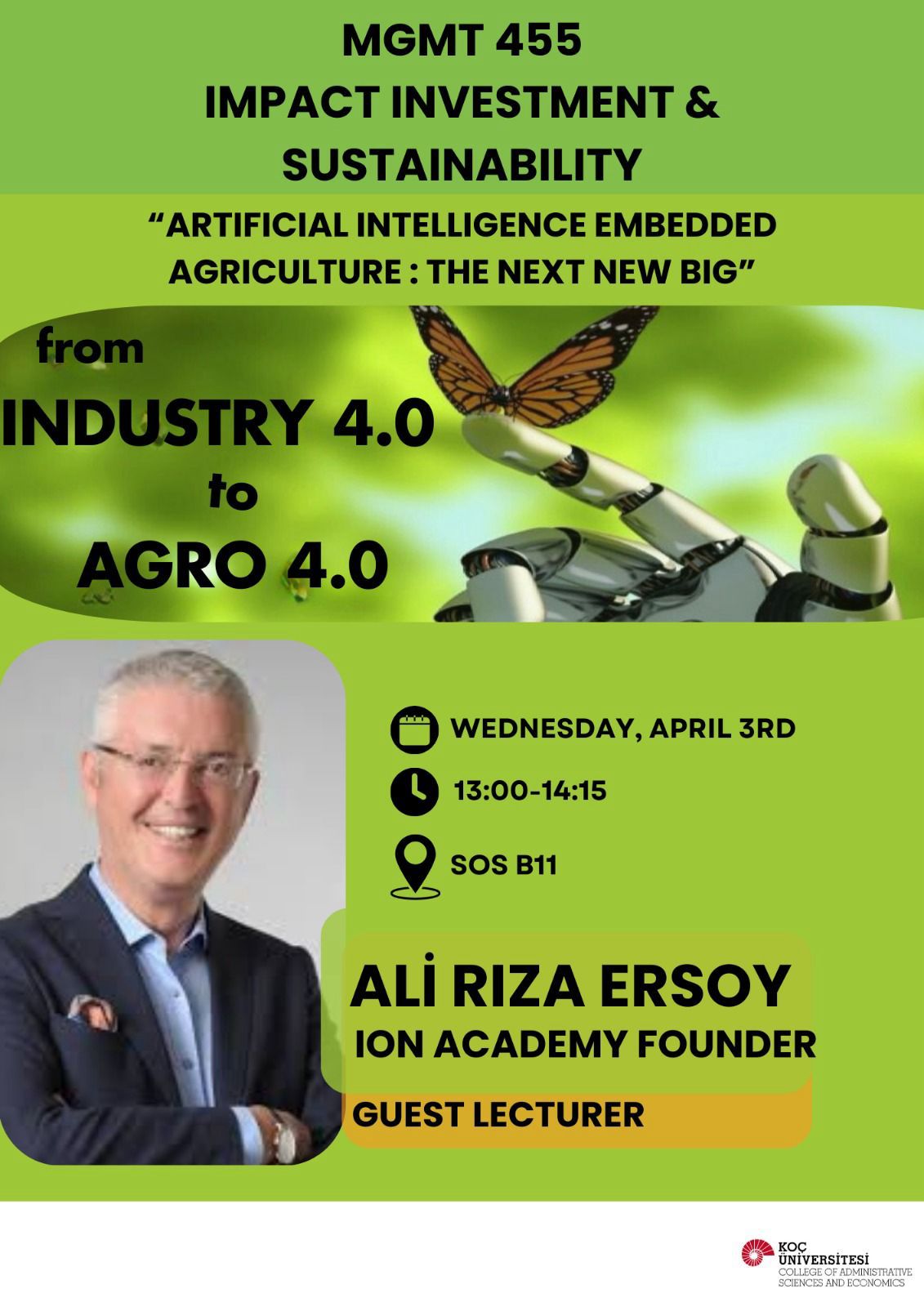 MGMT 455 – IMPACT INVESTMENT & SUSTAINABILITY - Araştırma - Koç ...